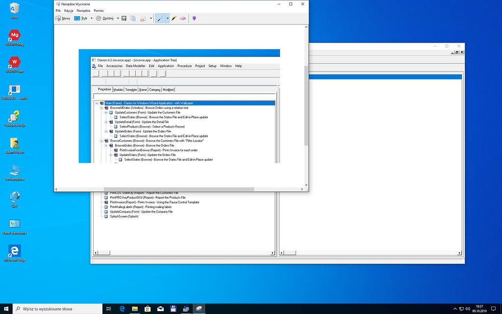 Clarion C6.2 IDE lost icons... on Win10 1903 - ClarionHub