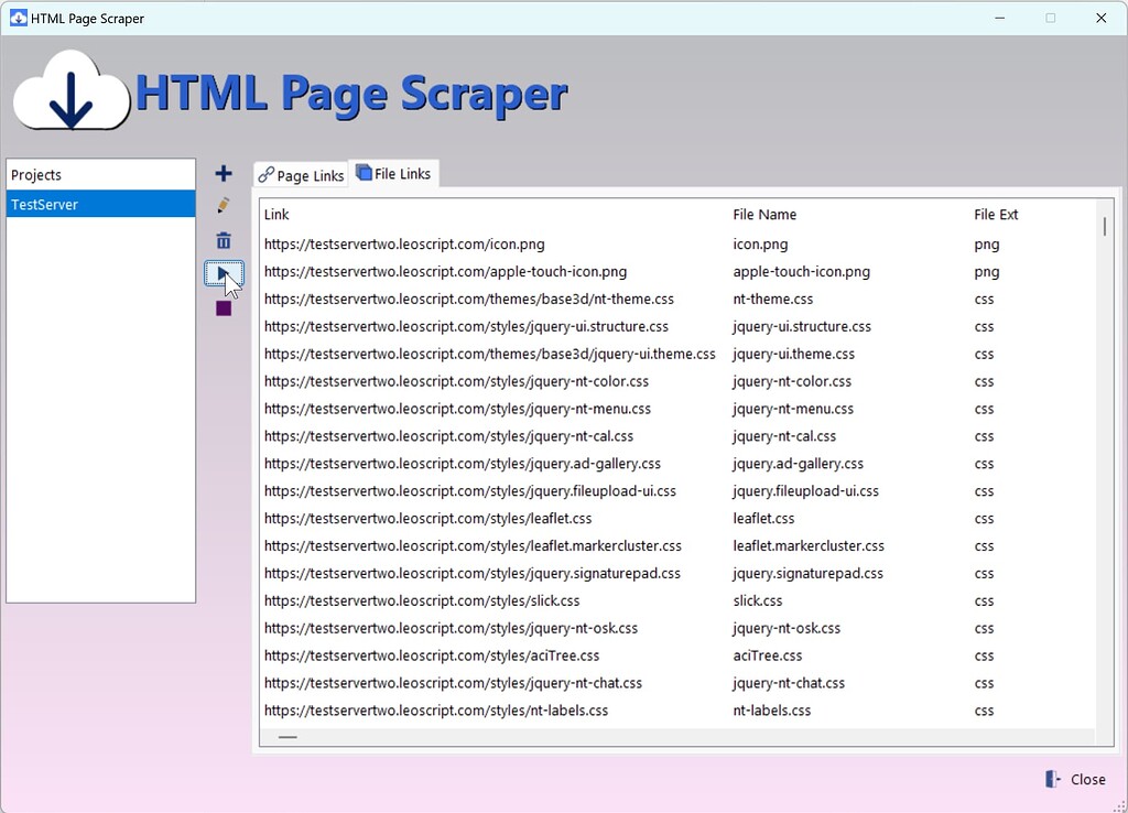 HTML Page Scraper App - Showcase - ClarionHub