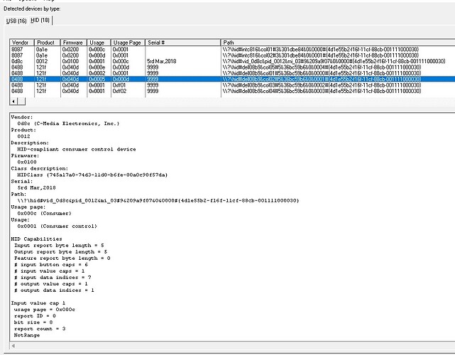 HID Api use with Clarion - api - ClarionHub